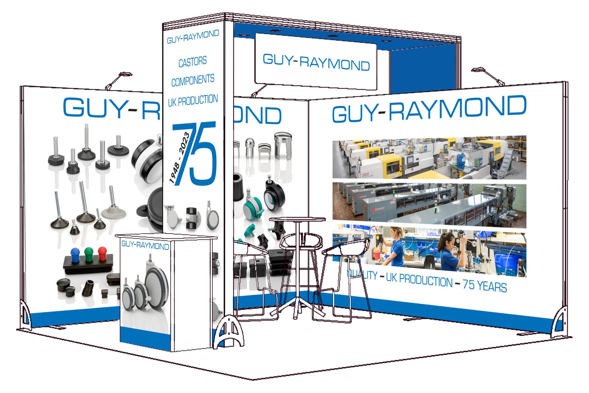 Visit Guy-Raymond at Materials & Finishes 2024 - Guy-Raymond Engineering